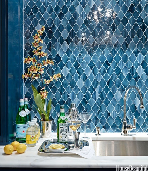 10 Bold Bar Backsplashes We Love