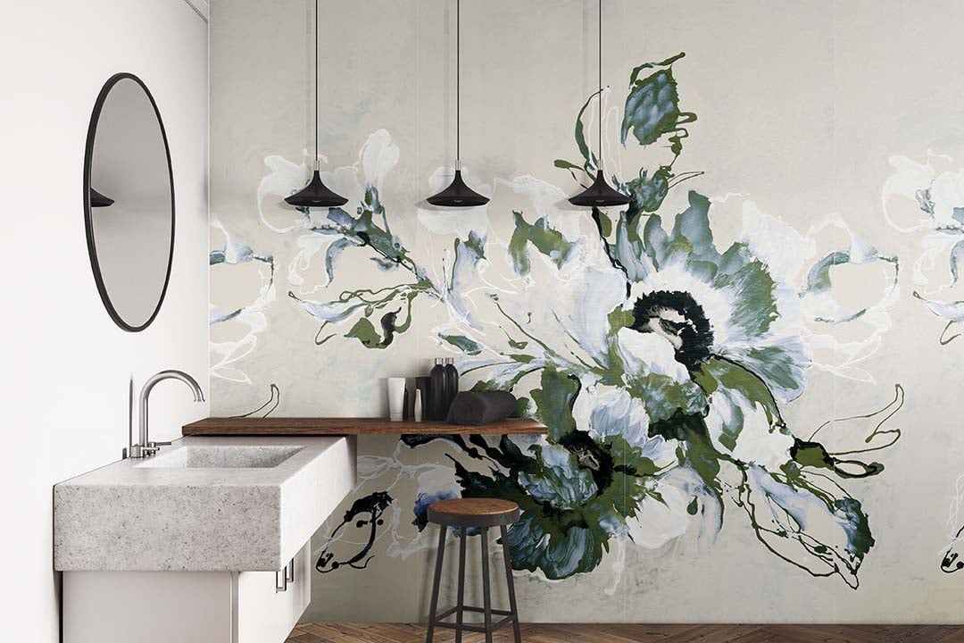 Large Pattern: Ceramic “Wallpaper”